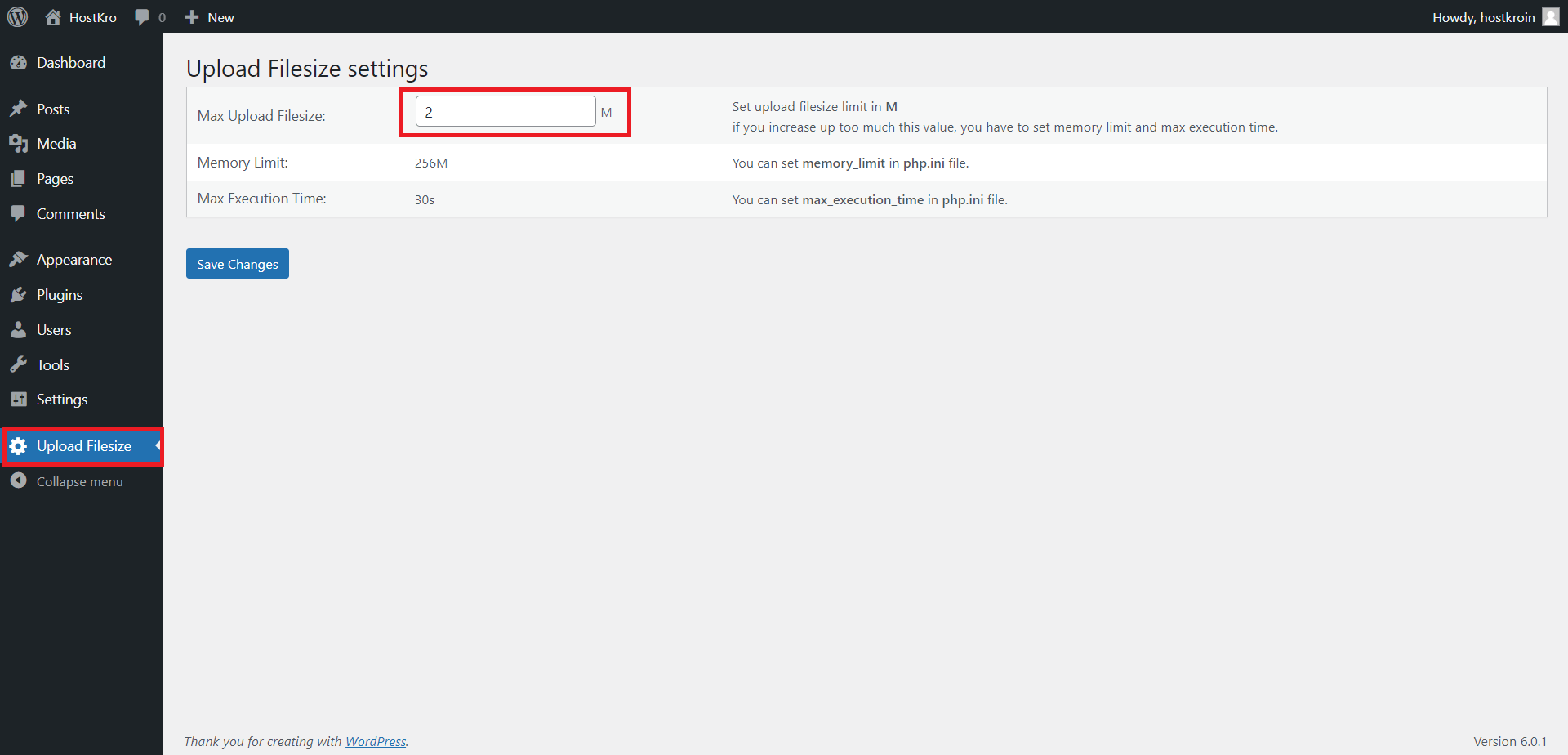 How To Increase The Maximum Upload File Size In Wordpress